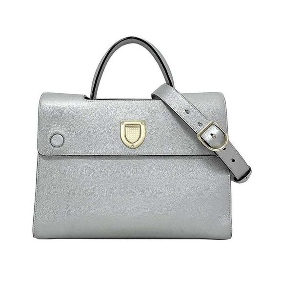 Dior | Bags | Pre Loved Dior Book Tote Silver Handbag Women | Poshmark